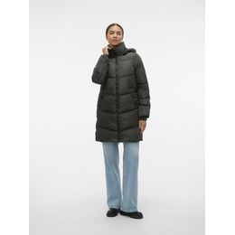 V&eacute;ro Moda Vero Moda Wintermantel "VMHALSEY" in Dunkelgr&uuml;n - 65% | Gr&ouml;&szlig;e M | Damenjacken