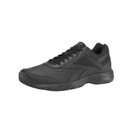 Reebok Leder-Sneakers "Work N Cushion 4.0" in Schwarz - 52% | Gr&ouml;&szlig;e 37 | Damen-sneakers