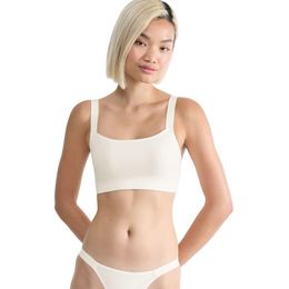 Sloggi Bustier "Go Casual" in Wei&szlig; - 38% | Gr&ouml;&szlig;e S | Damen-bhs