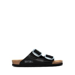 BAYTON Pantoletten "Alicante" in Schwarz - 57% | Gr&ouml;&szlig;e 38 | Damen-pantoletten