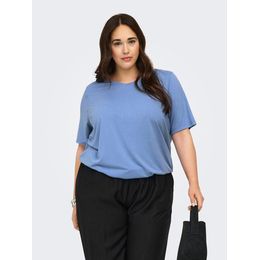 Only Carmakoma Shirt in Blau - 13% | Gr&ouml;&szlig;e S-42/44 | Damen-tops