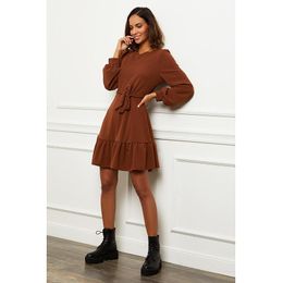 L'armoire de Suzette Kleid in Braun - 85% | Gr&ouml;&szlig;e 36/38 | Damen-kleider