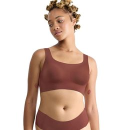 Sloggi Bustier "Zero Feel" in Hellbraun - 50% | Gr&ouml;&szlig;e M | Damen-bhs