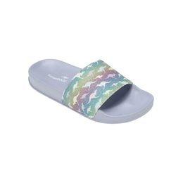 Kangaroos Pantoletten in Grau/ Bunt - 35% | Gr&ouml;&szlig;e 35 | Clogs-pantoletten-kinder