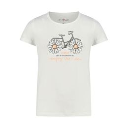 CMP Funktionsshirt in Wei&szlig; - 56% | Gr&ouml;&szlig;e 176 | Kinder-oberteile