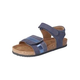 Ricosta Leder-Sandalen "Hilda" in Blau - 43% | Gr&ouml;&szlig;e 34 | Kindersandalen