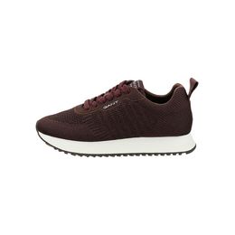 Gant Footwear Leder-Sneakers "Bevinda" in Braun - 33% | Gr&ouml;&szlig;e 37 | Damen-sneakers