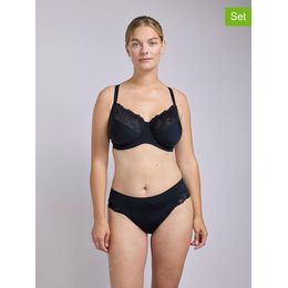 Change 2er-Set: Slips "MyEssentials" in Schwarz - 36% | Gr&ouml;&szlig;e 46 | Damen-unterteile