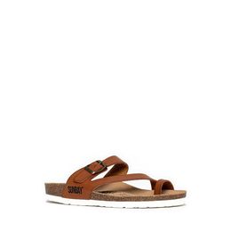Sunbay Zehentrenner "Rita" in Hellbraun - 61% | Gr&ouml;&szlig;e 36 | Damen-sandalen