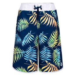 Peek U Badeshorts "Tropics" in Dunkelblau - 35% | Gr&ouml;&szlig;e 140 | Kinder-bademode