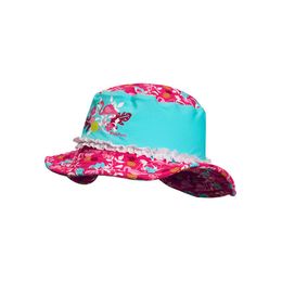 Playshoes Sonnenhut "Flamingo" in T&uuml;rkis - 13% | Gr&ouml;&szlig;e 53 cm | Kindermuetzen