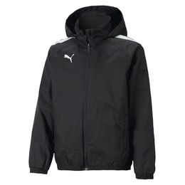 Puma Trainingsjacke in Schwarz - 58% | Gr&ouml;&szlig;e 128 | Kinder-outdoor-jacken