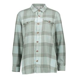 Roxy Flanellhemd "Let It Go" in Gr&uuml;n - 75% | Gr&ouml;&szlig;e XS | Damen-blusen