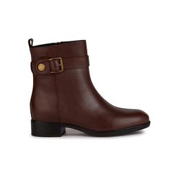Geox Leder-Boots "Felicity" in Braun - 52% | Gr&ouml;&szlig;e 38 | Damen-stiefel