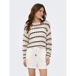 Only Pullover in Beige - 28% | Gr&ouml;&szlig;e XS | Damen-pullover-cardigans