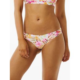 Rip Curl Bikini-Hose in Gelb/ Pink - 83% | Gr&ouml;&szlig;e L | Damen-bademode