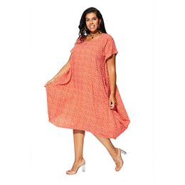 Aller Simplement Kleid in Rot - 67% | Gr&ouml;&szlig;e 50/52 | Damen-kleider