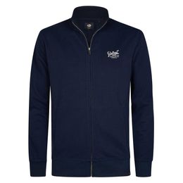 PETROL INDUSTRIES Sweatjacke in Dunkelblau - 50% | Gr&ouml;&szlig;e M | Herren-sweatshirts-jacken