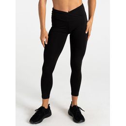 Dare 2b Trainingsleggings "Revived II" in Schwarz - 71% | Gr&ouml;&szlig;e 40 | Damen-sporthosen