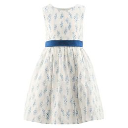 happy girls by Eisend Kleid in Wei&szlig;/ Blau - 52% | Gr&ouml;&szlig;e 140 | Kinderkleider