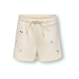 KIDS Only Sweatshorts "Solina" in Creme - 17% | Gr&ouml;&szlig;e 110 | Kinderhosen