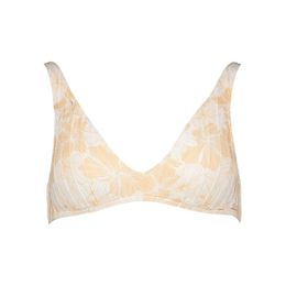 Roxy Bikini-Oberteil "Love The Oceana" in Beige - 42% | Gr&ouml;&szlig;e XL | Damen-bademode