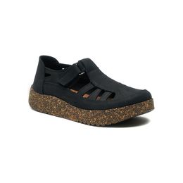 Comfortfusse Leder-Slipper in Schwarz - 63% | Gr&ouml;&szlig;e 38 | Damen-schuhe-halbschuhe