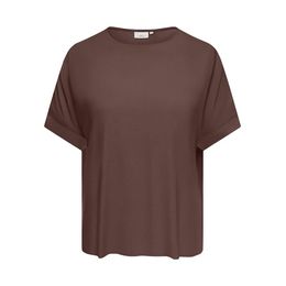 Only Carmakoma Bluse in Braun - 33% | Gr&ouml;&szlig;e 42 | Damen-blusen