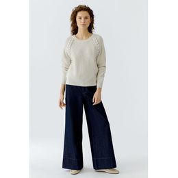 Oui Pullover in Creme - 59% | Gr&ouml;&szlig;e 40 | Damen-pullover-cardigans