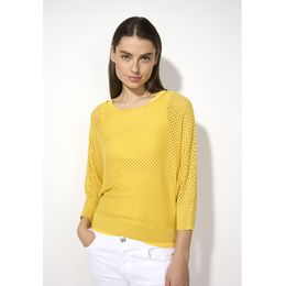 More & More More & More Pullover in Senf - 71% | Gr&ouml;&szlig;e 36 | Damen-pullover-cardigans