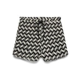 V&eacute;ro Moda Vero Moda Shorts in Schwarz/ Creme - 24% | Gr&ouml;&szlig;e S | Shorts