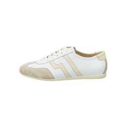 Gant Footwear Leder-Sneakers "Sperly" in Beige/ Wei&szlig; - 31% | Gr&ouml;&szlig;e 40 | Damen-sneakers