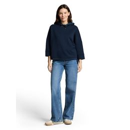 Tom Tailor Hoodie in Dunkelblau - 63% | Gr&ouml;&szlig;e L | Damen-sweatshirts-jacken