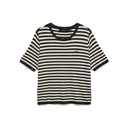 V&eacute;ro Moda Vero Moda Pullover in Schwarz/ Wei&szlig; - 23% | Gr&ouml;&szlig;e XL | Damen-pullover-cardigans