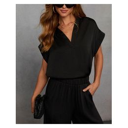 Milan Kiss Bluse in Schwarz - 54% | Gr&ouml;&szlig;e L | Damen-blusen