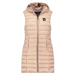 Geographical Norway Steppweste "Vatikamap" in Beige - 63% | Gr&ouml;&szlig;e L | Damenjacken