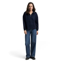 Tom Tailor Sweatshirt in Dunkelblau - 68% | Gr&ouml;&szlig;e M | Damen-sweatshirts-jacken