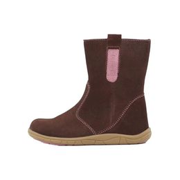 lamino Leder-Barfu&szlig;-Boots in Braun - 62% | Gr&ouml;&szlig;e 27 | Kinderstiefel