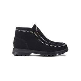 Luhta Leder-Winterboots "Paras" in Schwarz - 57% | Gr&ouml;&szlig;e 40 | Damen-stiefel