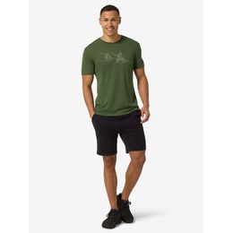 super.natural Trainingsshirt "Kanulines" in Gr&uuml;n - 48% | Gr&ouml;&szlig;e L | Herren-sportshirts