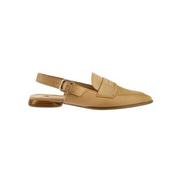 H&ouml;gl H&ouml;gl Leder-Slingballerinas "Ginger" in Camel - 53% | Gr&ouml;&szlig;e 41 | Damen-ballerinas