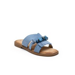 Foreverfolie Pantoletten in Hellblau - 58% | Gr&ouml;&szlig;e 41 | Damen-pantoletten