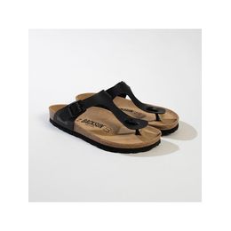 BACKSUN Zehentrenner "Singapore" in Schwarz - 61% | Gr&ouml;&szlig;e 36 | Damen-sandalen