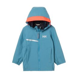 Helly Hansen Regenjacke "Shelter" in Hellblau - 62% | Gr&ouml;&szlig;e 104 | Kinder-outdoor-jacken
