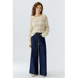 Oui Pullover in Creme - 64% | Gr&ouml;&szlig;e 38 | Damen-pullover-cardigans