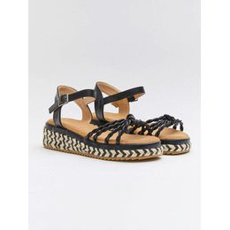 Bellucci Keilsandaletten in Schwarz - 63% | Gr&ouml;&szlig;e 37 | Damen-sandalen