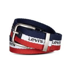 Levi's Kids G&uuml;rtel in Dunkelblau/ Rot - 32% | Gr&ouml;&szlig;e 66-71 cm | Kinderguertel