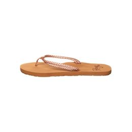Roxy Zehentrenner "Costas" in Rosa/ Hellbraun - 36% | Gr&ouml;&szlig;e 38 | Damen-sandalen