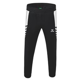 Erima Trainingshose "Six Wings" in Wei&szlig;/ Schwarz - 33% | Gr&ouml;&szlig;e 128 | Kinderhosen