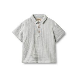 Wheat Poloshirt "Svend" in Grau - 49% | Gr&ouml;&szlig;e 110 | Kinder-oberteile